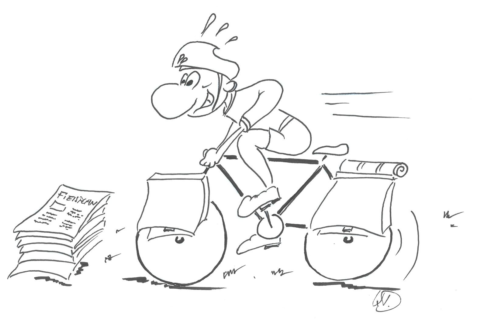 Fietsplan – Europafietsers